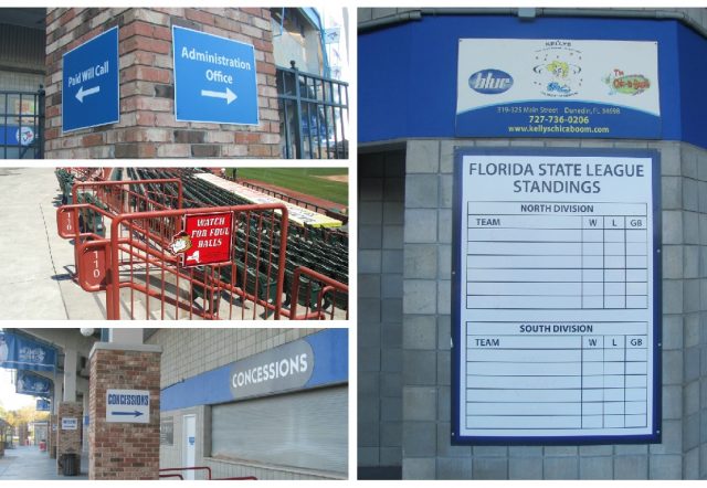 Increase Impressions with Baseball Stadium Concourse Signage | AMI Graphics