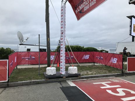Running Event Signage: Branded Event Fencing - AMI Graphics
