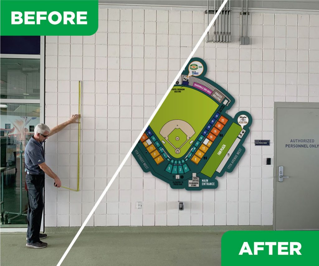 Top Tips for Planning Baseball Stadium Signage - AMI Graphics