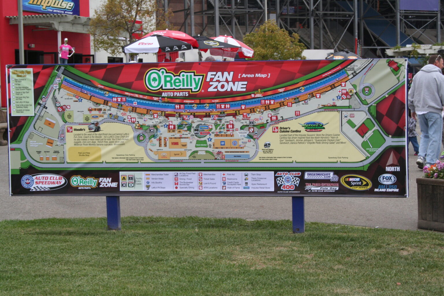 Racing Signage - Mesh Windscreens - AMI Graphics 1